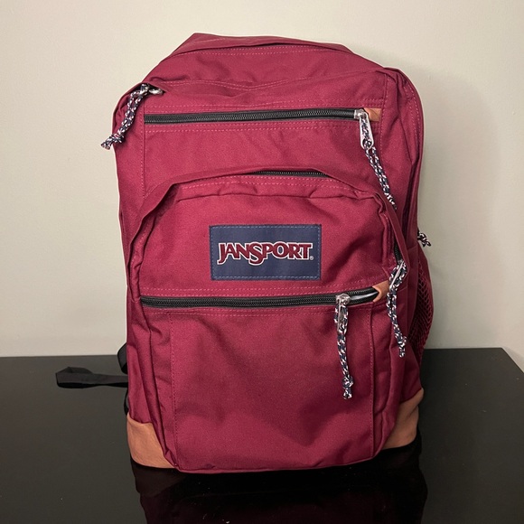 Jansport | Bags | Jansport Backpack Maroon Burgundy School | Poshmark
